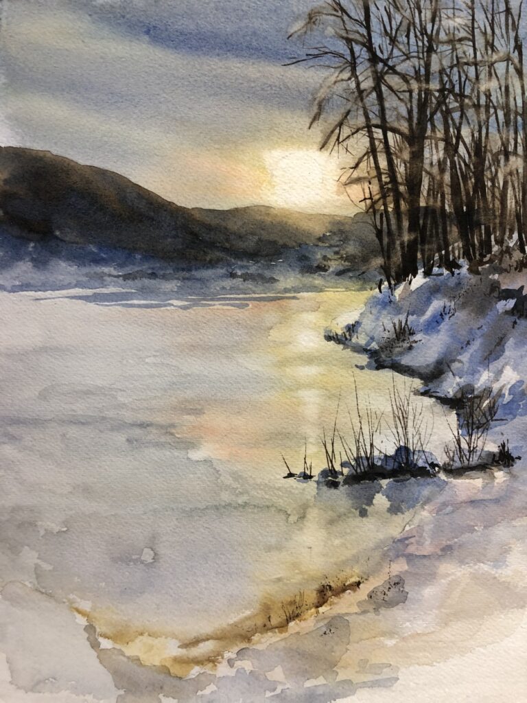Featured Artist: Judith A. Brown - watercolour artist from Alberta