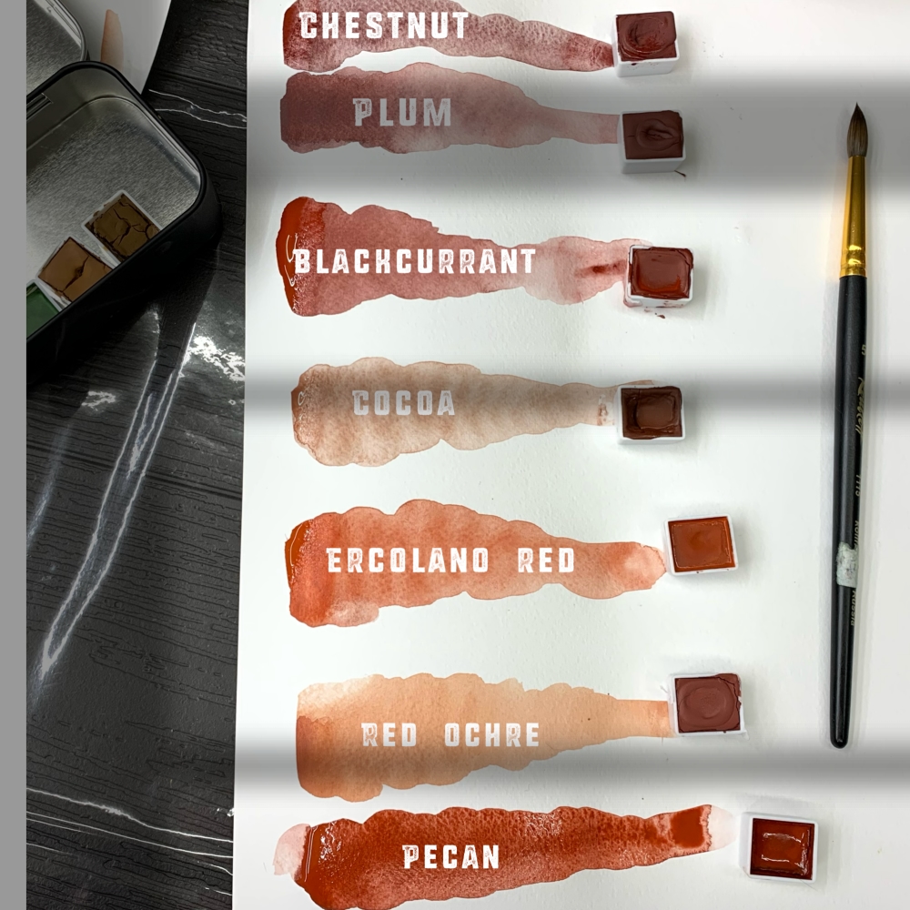 ENL Watercolour Chart - ArtMaterials.CA