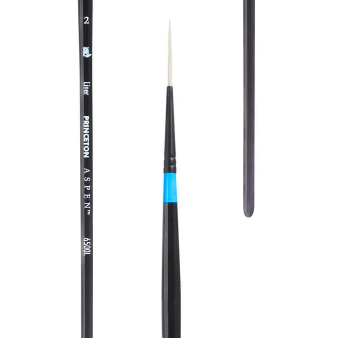 Princeton, Aspen Brush, Liner, Series 6500 - ArtMaterials.CA