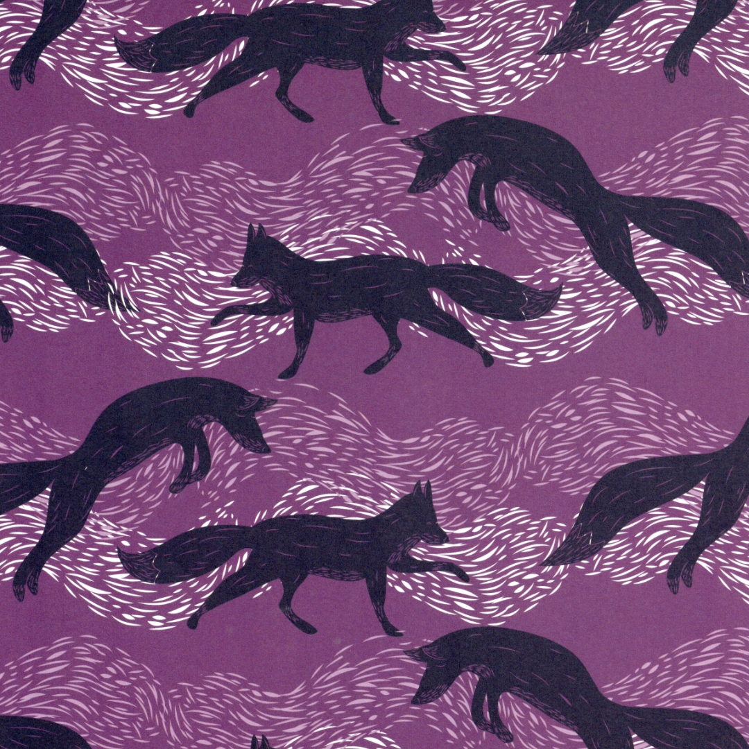 Re-Wrapped, Leaping Foxes, Craft Paper, 100gsm - ArtMaterials.CA