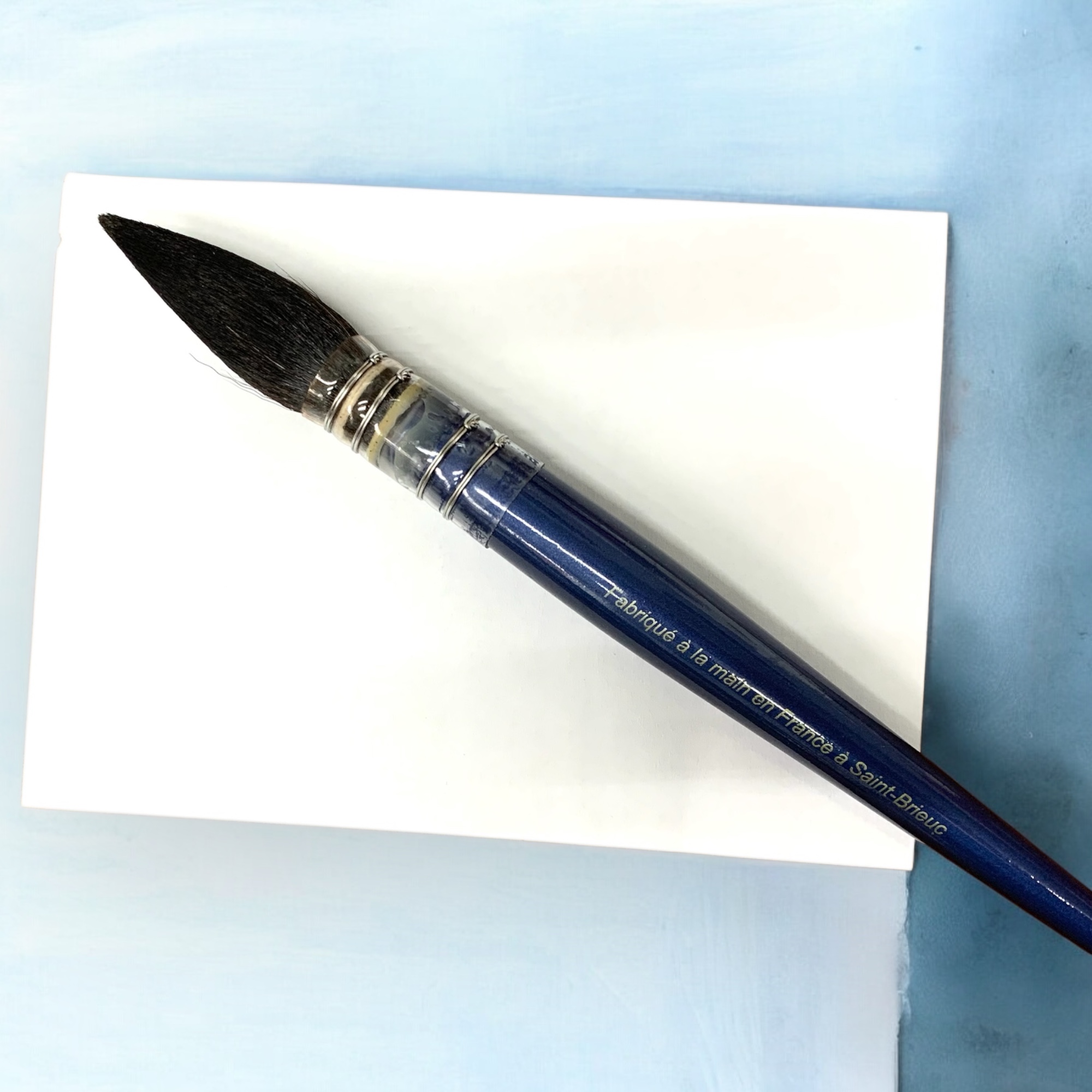 Leonard, Outremer, Synthetic Squirrel Quill, 2072RO - ArtMaterials.CA