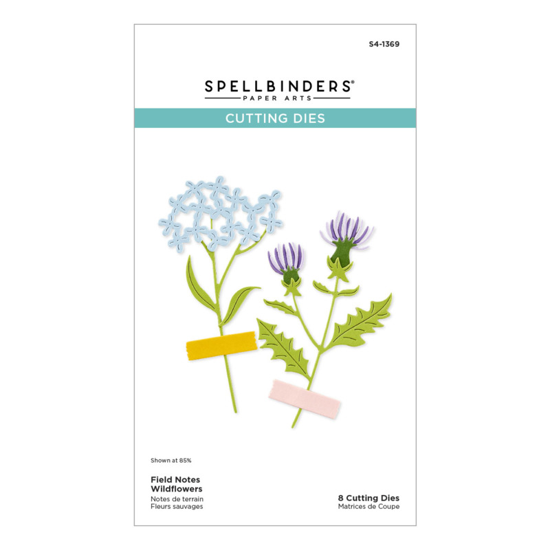 Spellbinders, Die, Field Notes Wildflowers - ArtMaterials.CA