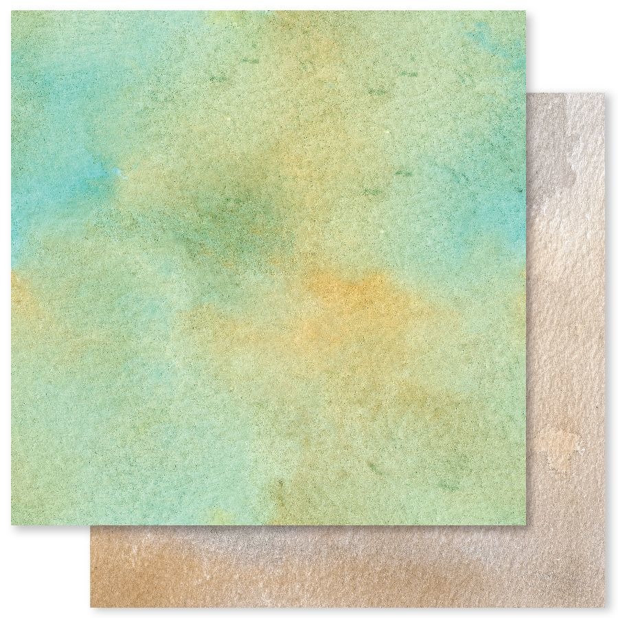 Paper Rose, 12X12 Patterned Paper, Watercolour Neutral F - ArtMaterials.CA