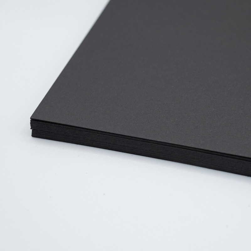 Prism Studio, Textured Cardstock, Black, 80 lbs, 12x12 in - ArtMaterials.CA