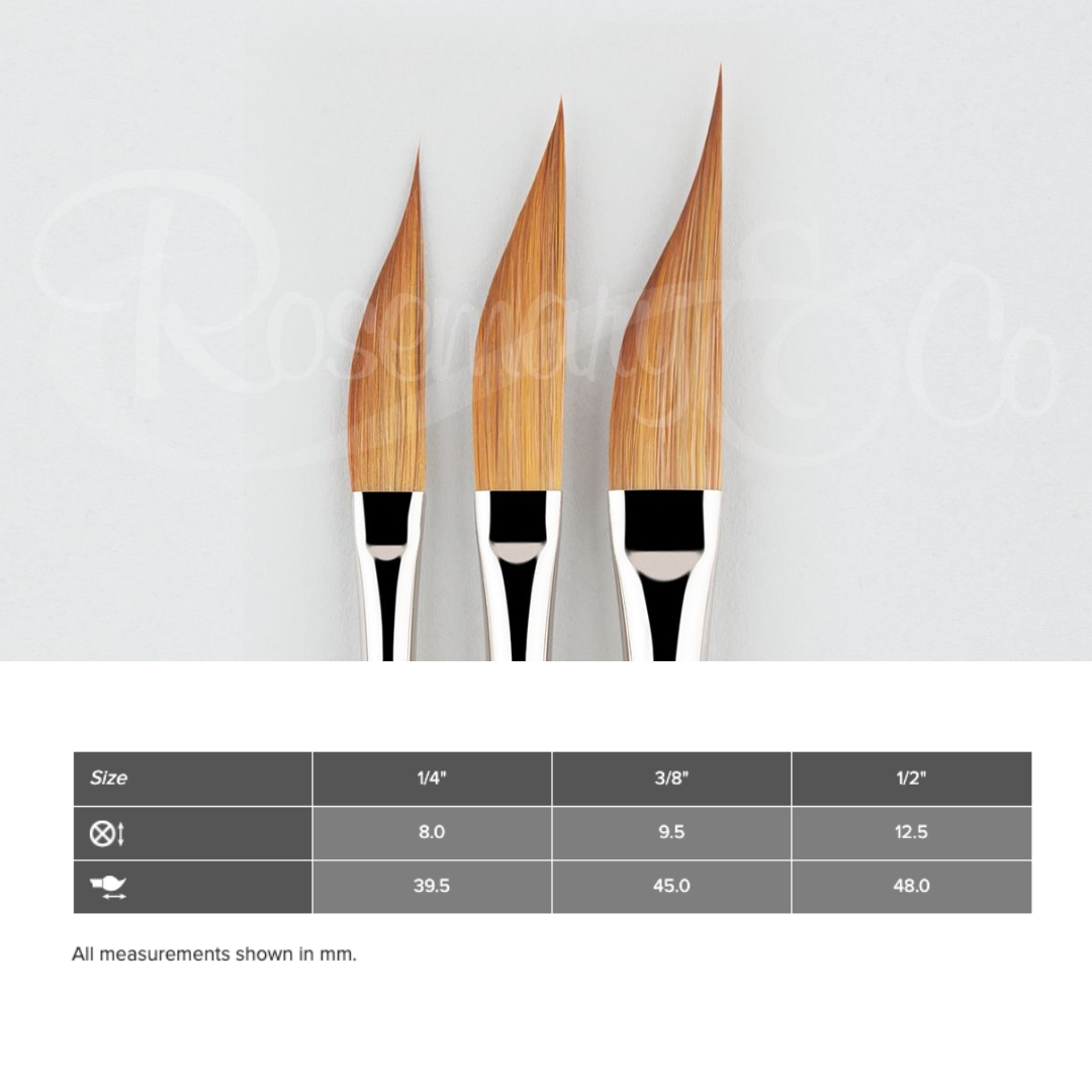 Rosemary, Series 770. Sable Blend Sword Liners - ArtMaterials.CA