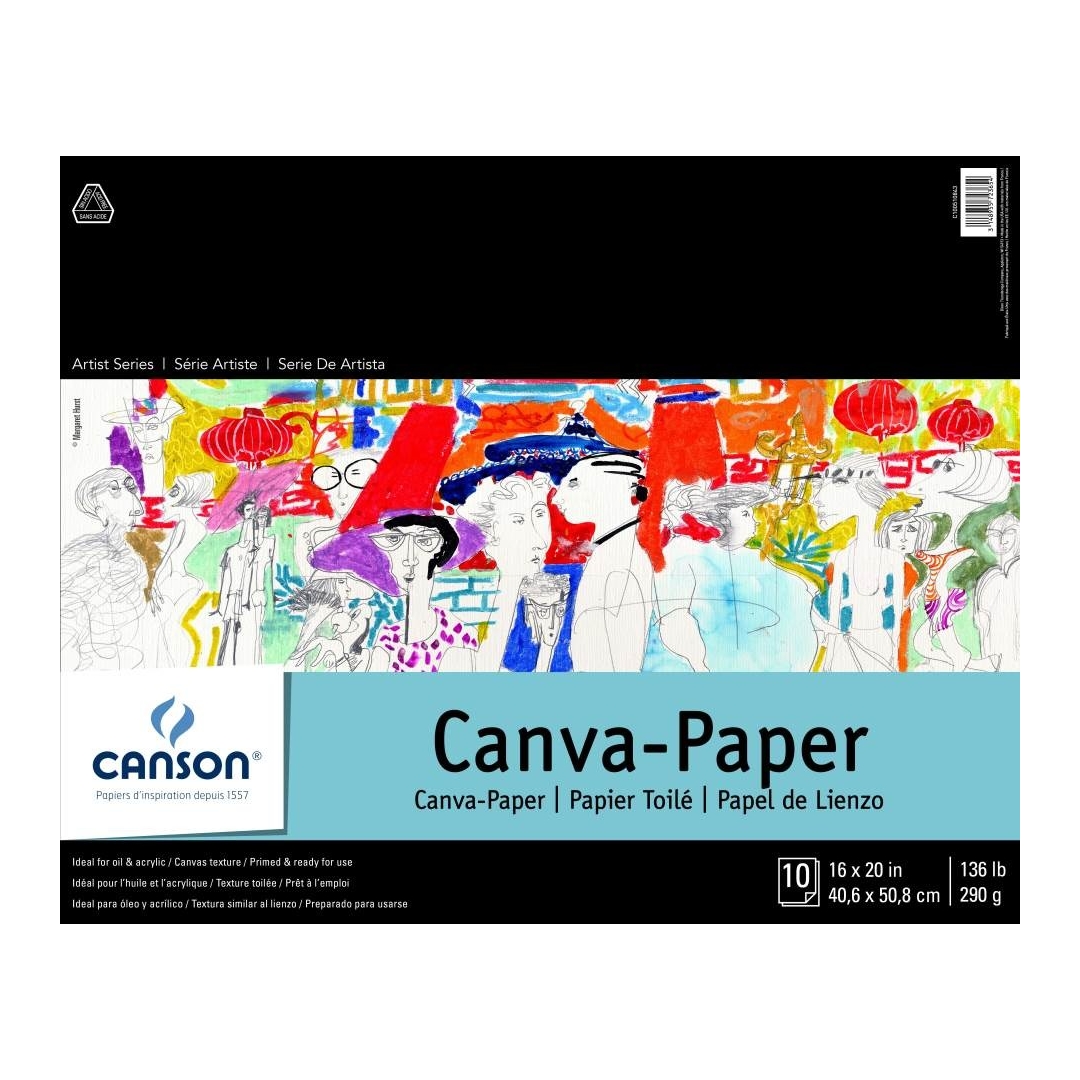 Canson, Canvas Paper Pad - ArtMaterials.CA