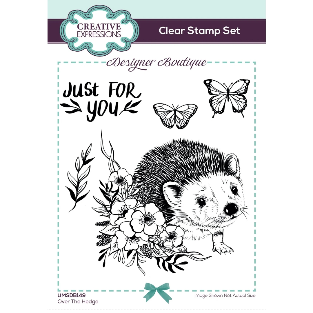 Creative Expressions, Clear Stamps, Over The Hedge, 6x4 in ...